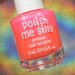 Tropical Punch- Neon POP Thermal Color Changing Pink Orange Nail Polish ...