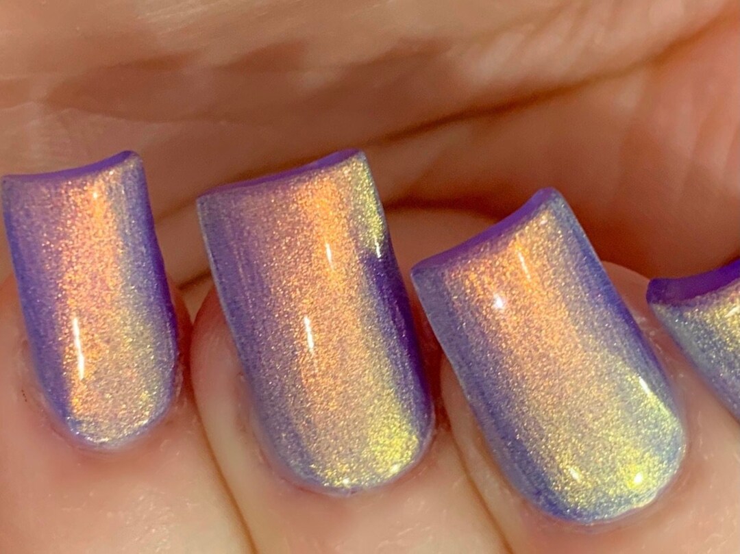 Supernova Glow - Blue Purple Orange Red Yellow "glow Pop Nail Polish ...