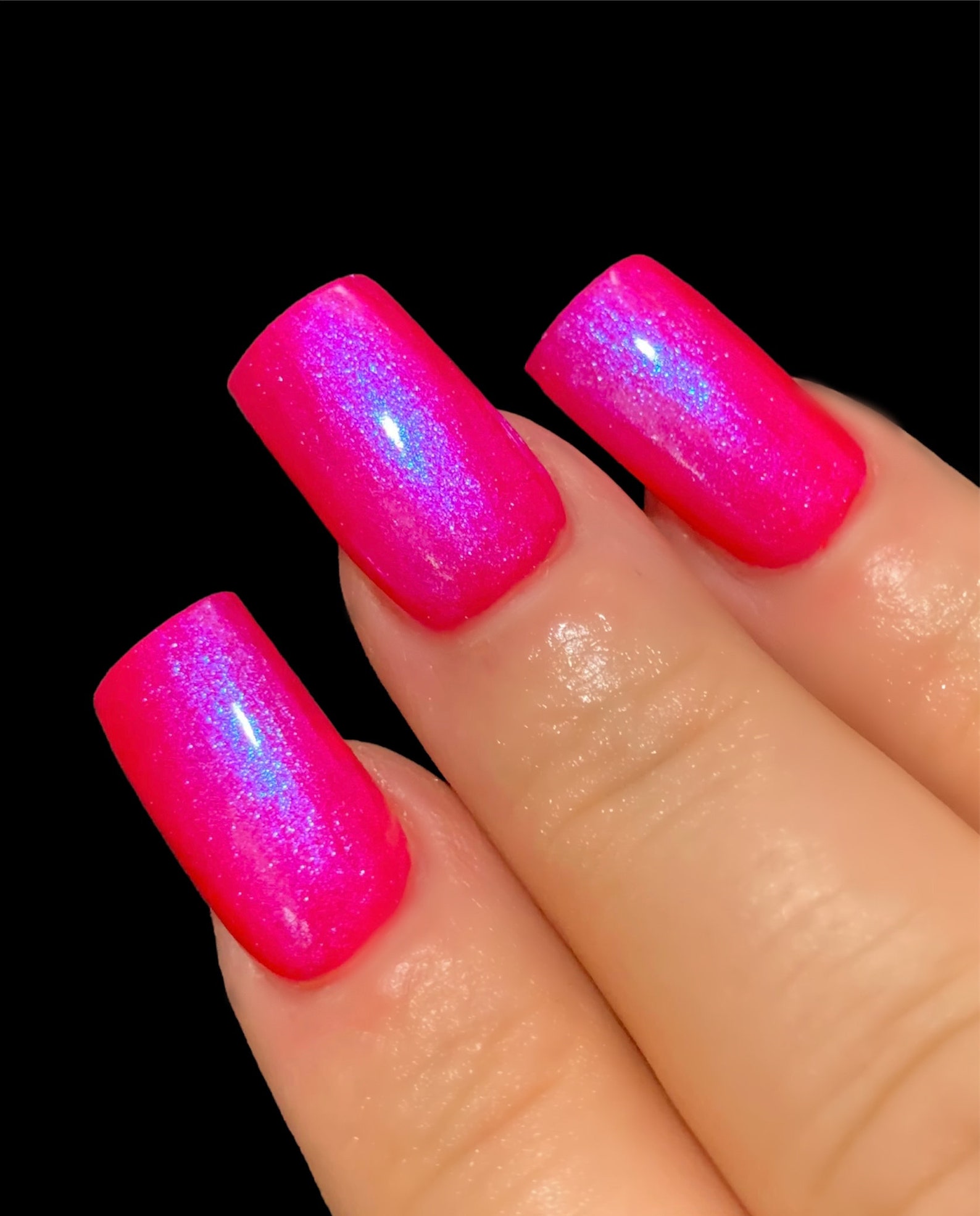 Flash N Glow - Neon Hot Pink Reddish Blue "neon Glow Pop Collection ...