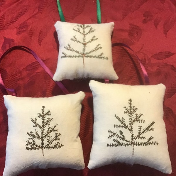 Pine Tree Pillow - Etsy