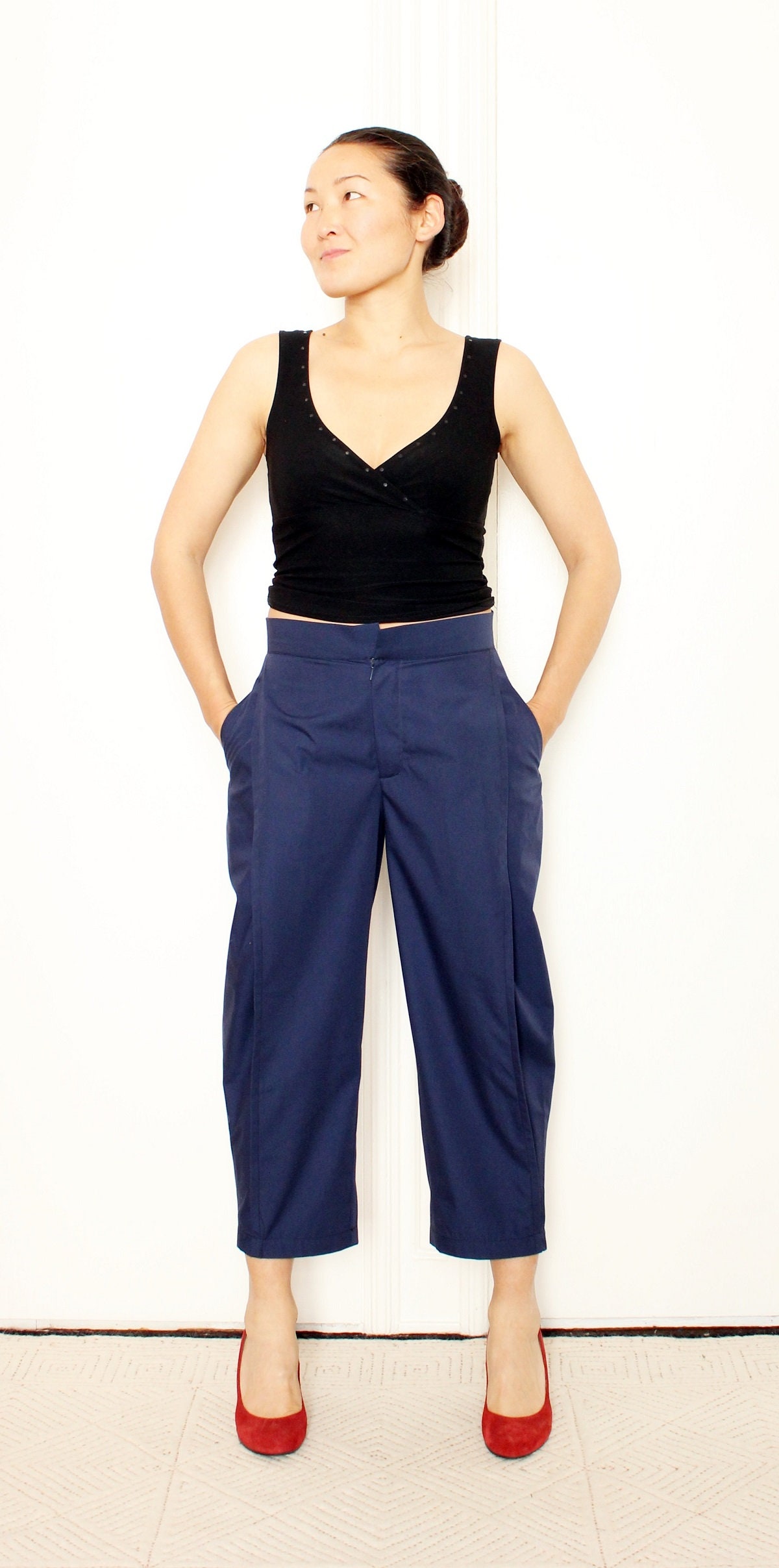 Pattern Pant Trouser georgia - Etsy UK