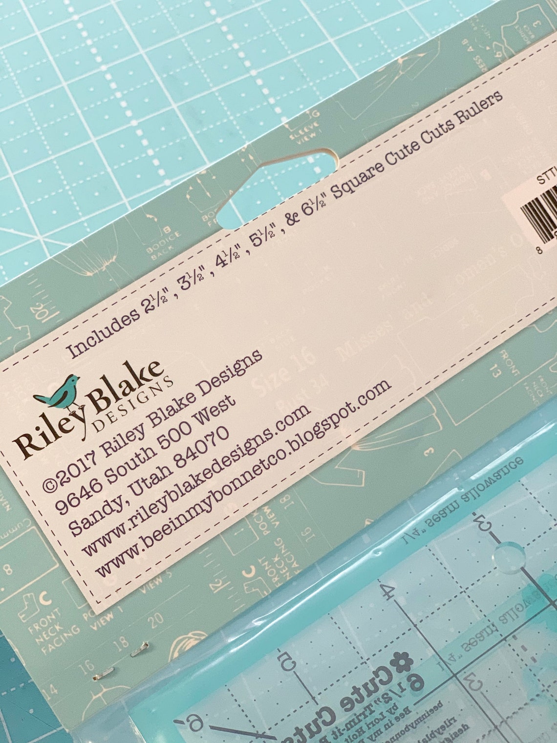 Cute Cuts Trim-It Rulers Set of 5 by Lori Holt of Bee in my | Etsy