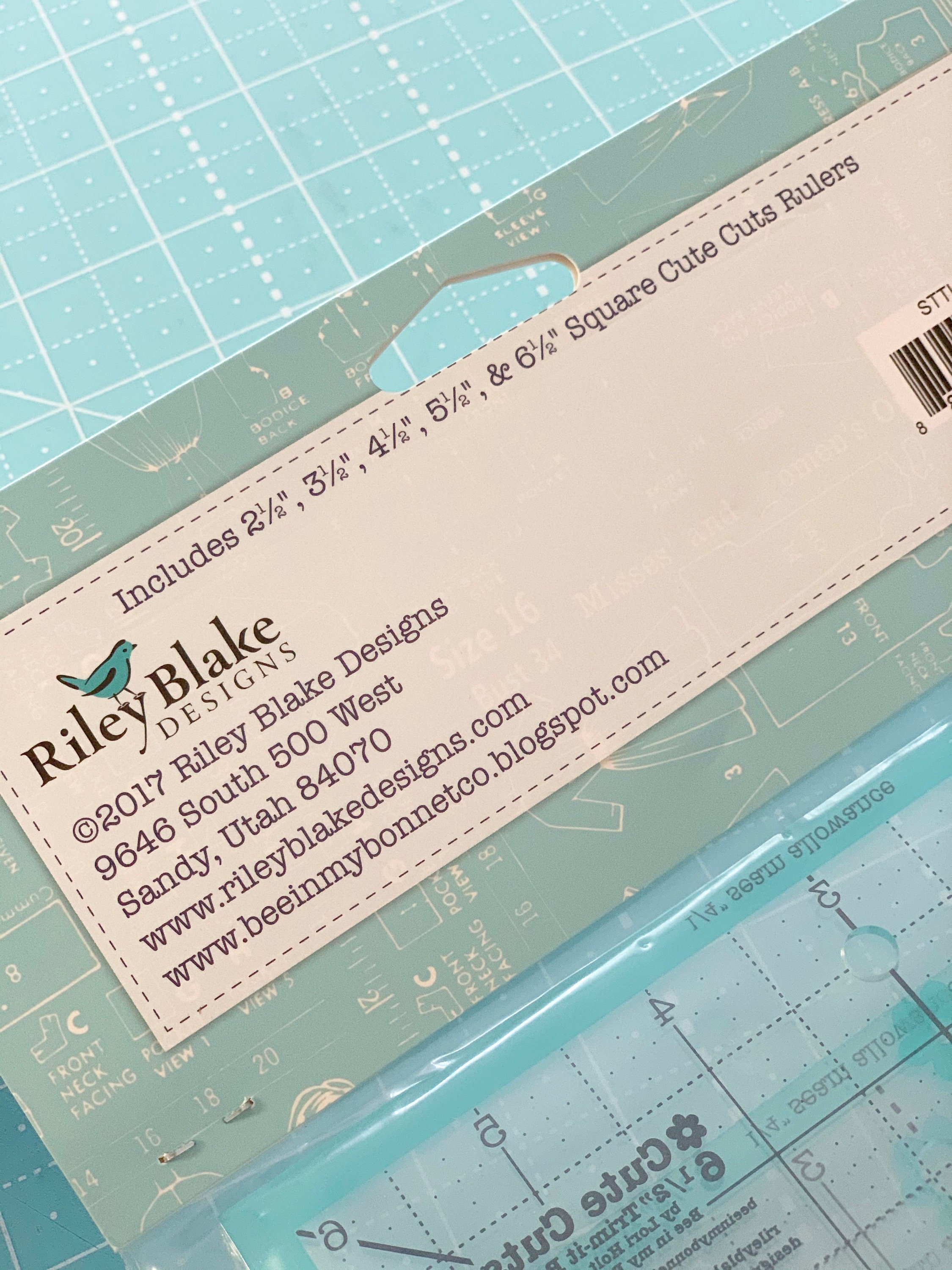 Cute Cuts Trim-It Rulers Set of 5 by Lori Holt of Bee in my | Etsy