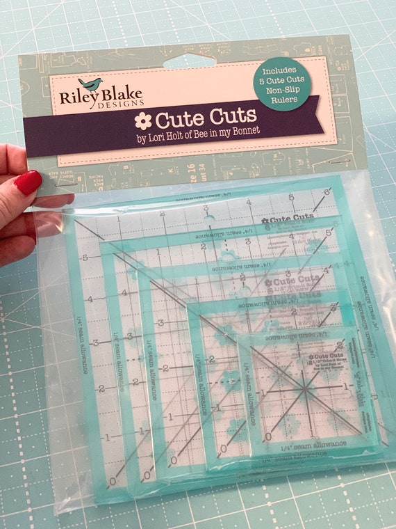 Cute Cuts Trim-it Rulers Set of 5 by Lori Holt of Bee in My - Etsy