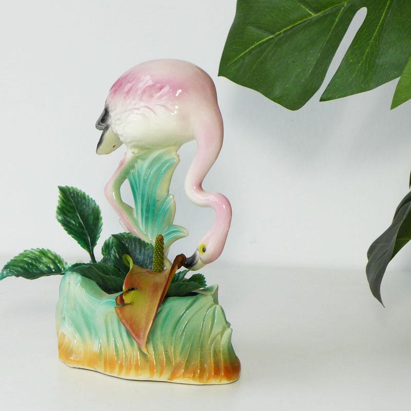 Flamingo Figurine - Etsy