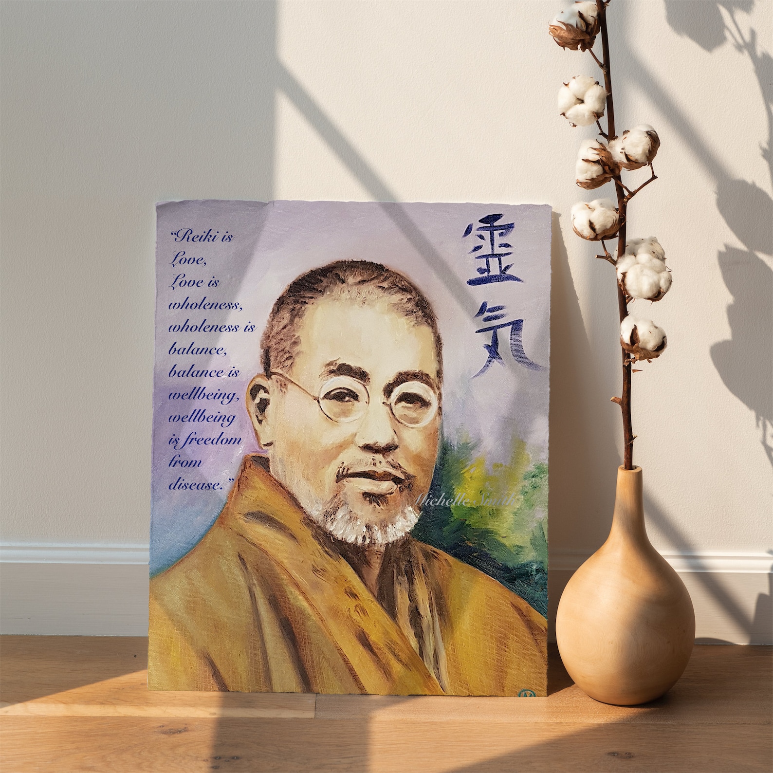 Printable Digital Copy of "reiki is Love Quote" by Dr. Mikao Usui Based ...