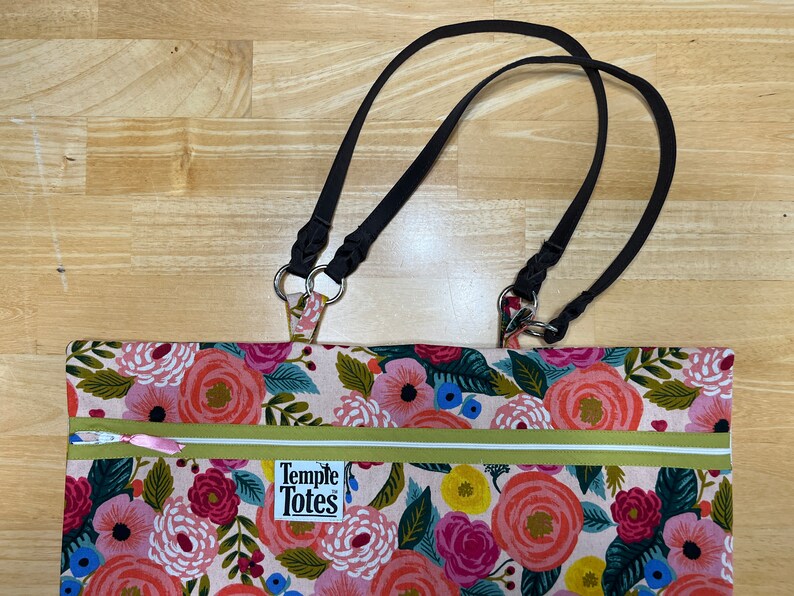 Templetotes LDS Temple Bag - English Garden (pink) - Etsy
