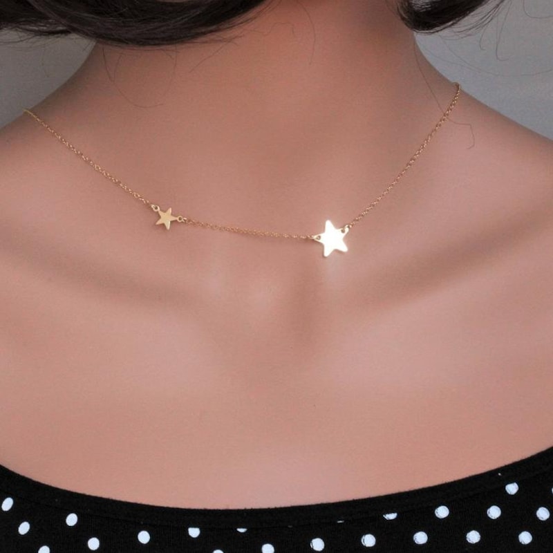 Star Necklace - Etsy