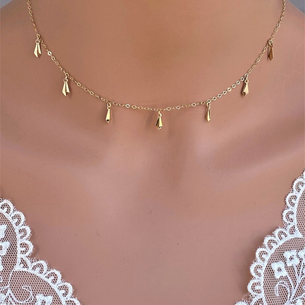 Tear Drop Necklace - Etsy