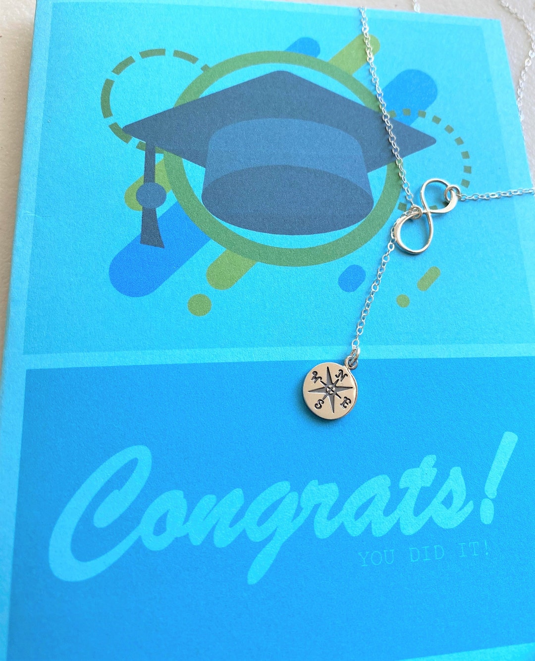 Graduation Necklace Gift, Congratulations Jewelry, Friend Grad Gift ...