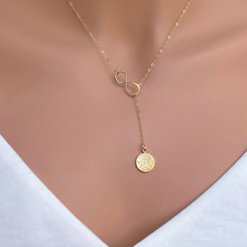Compass Necklace - Etsy