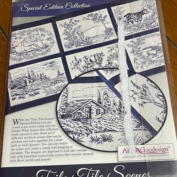 Tiling Embroidery Scenes - Etsy
