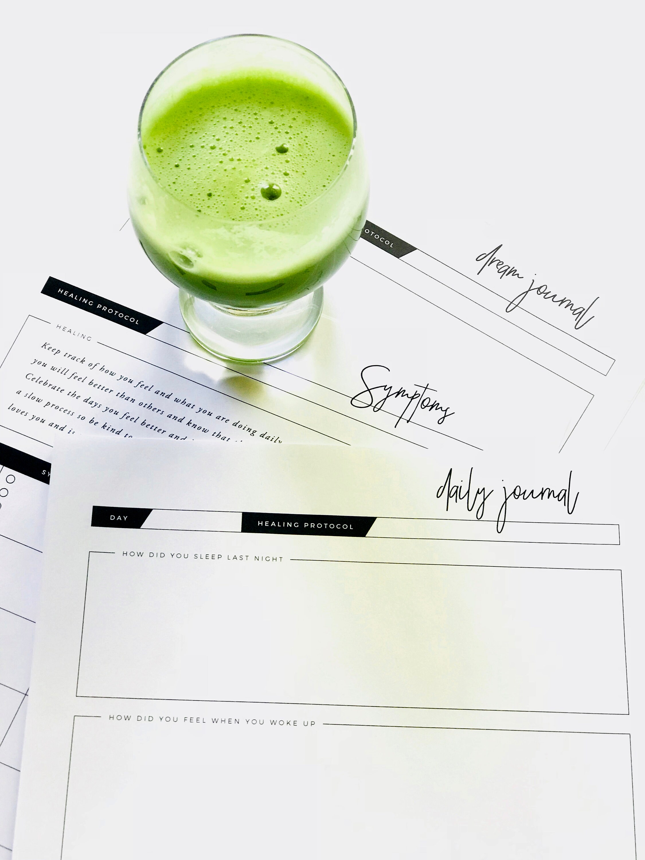 Healing Journal and Tracker Bundle. Printable and Digital for iPad Pro ...