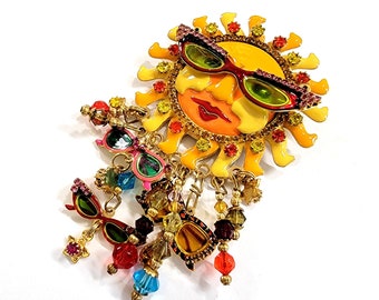 Lunch at the Ritz Pin Brooch - Etsy