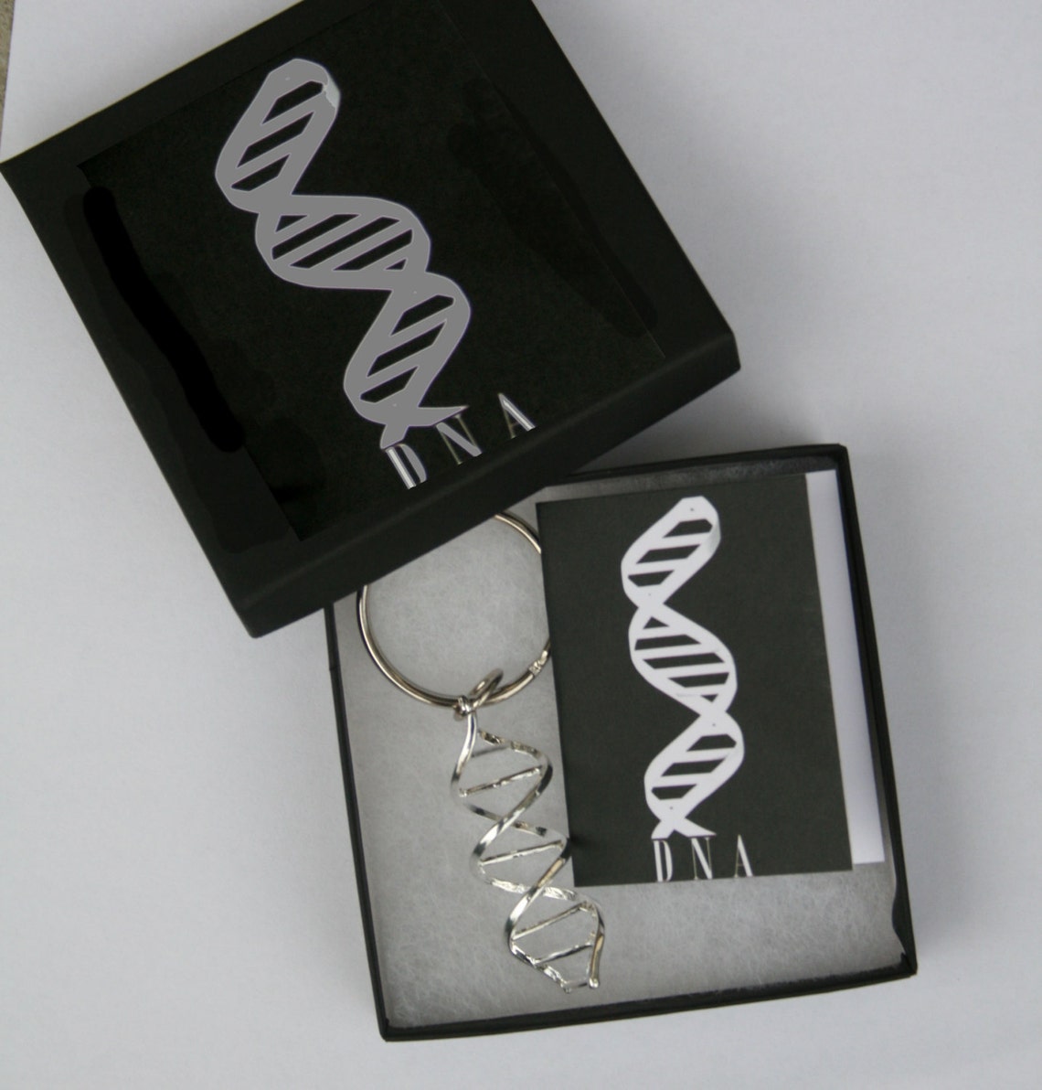 Science DNA Key Chain, Helix Key Chain, Biology Key Chain, Genetics ...