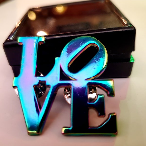 Love Lapel Pin - Etsy