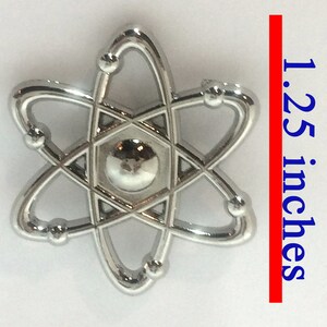 Science Symbol Atom Pin - Etsy