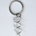 Science DNA Key Chain, Helix Key Chain, Biology Key Chain, Genetics ...