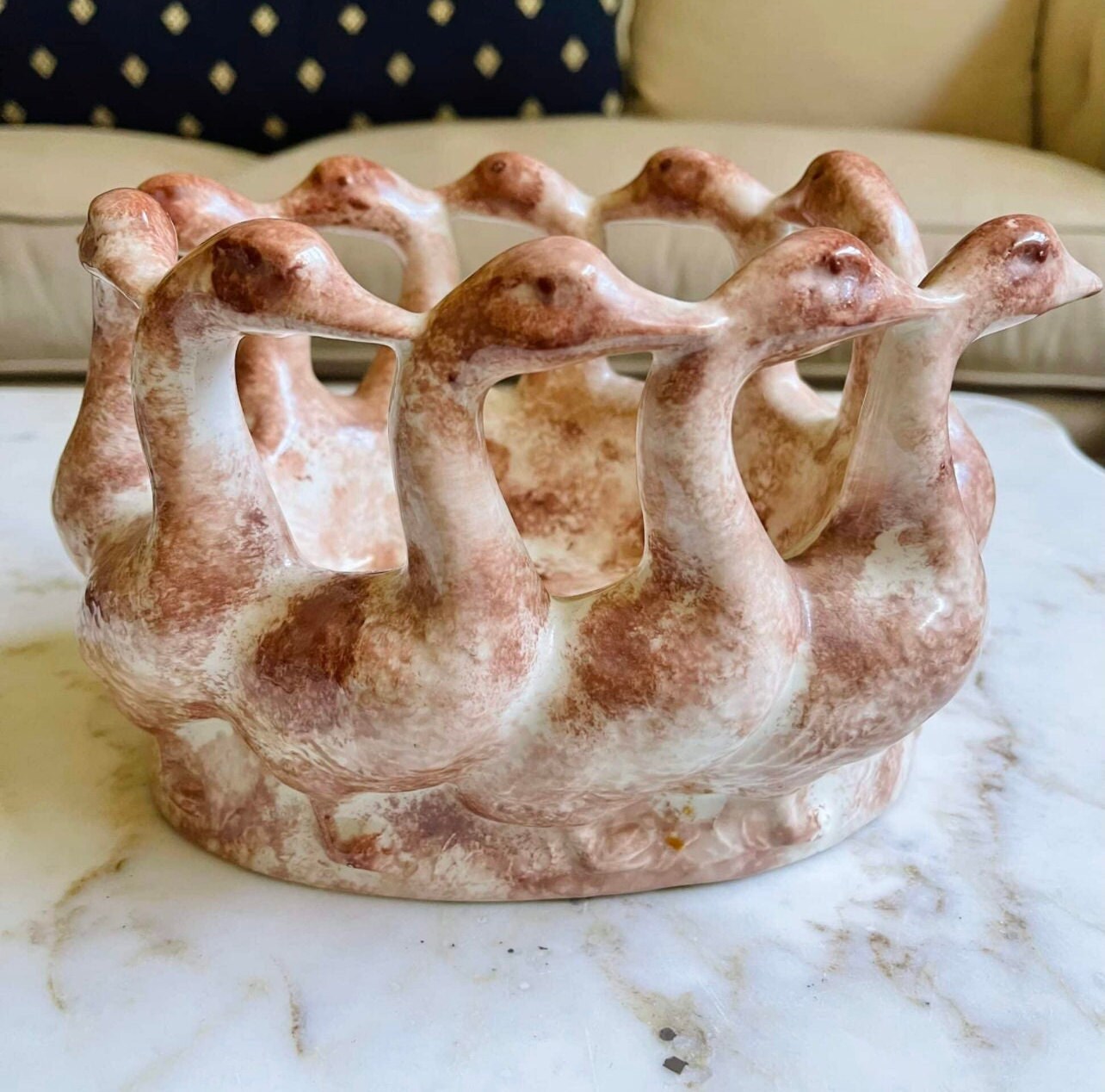 Vintage Ring of Geese Centerpiece - Etsy