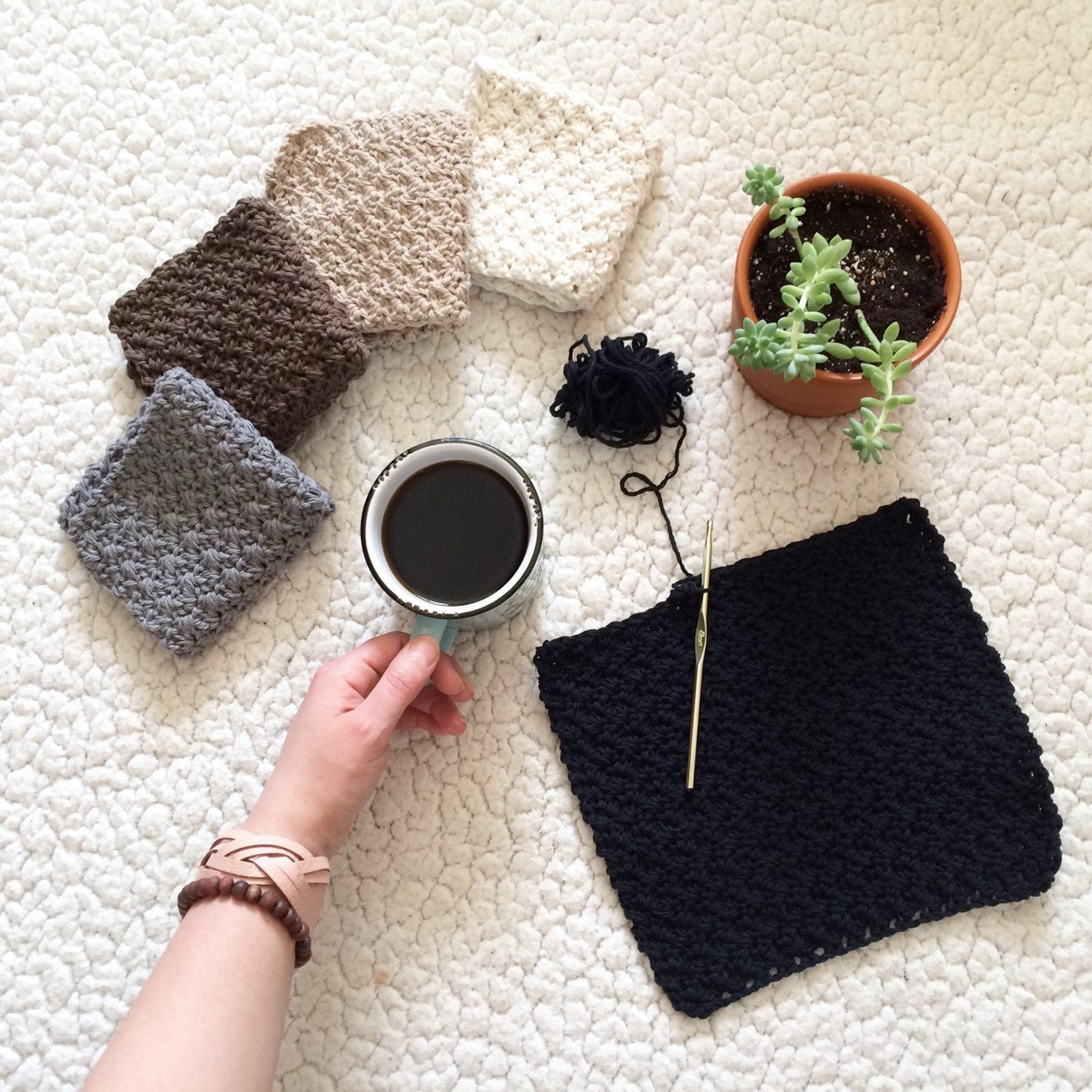 Crochet Cottage Cloth Crochet Crochet Pattern Dishcloth | Etsy