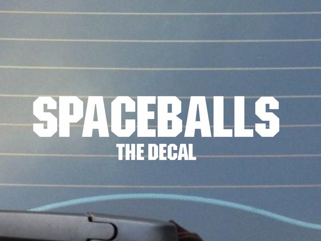 Spaceballs the Decal Car Decal/laptop Decal/tumbler Decal - Etsy