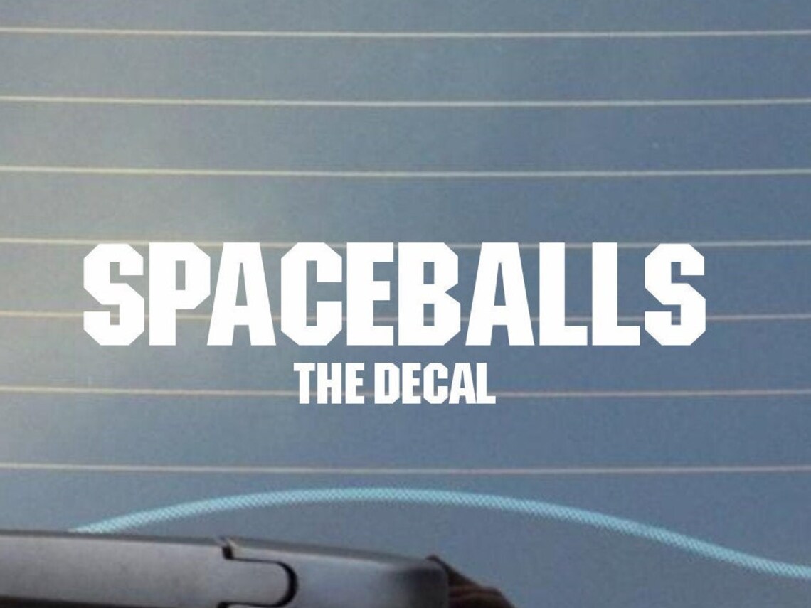 Spaceballs Vinyl Decal, Car/laptop/tumbler Decor - Etsy
