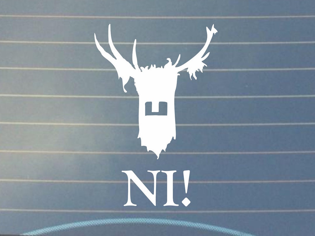 NI! Decal Car Decal/laptop Decal/tumbler Decal Holy Grail - Etsy