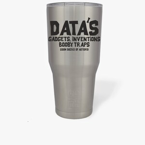 Goonies Data's Gadgets Inventions Booby Traps Never Say Die Car Decal/laptop Decal/tumbler Decal ...