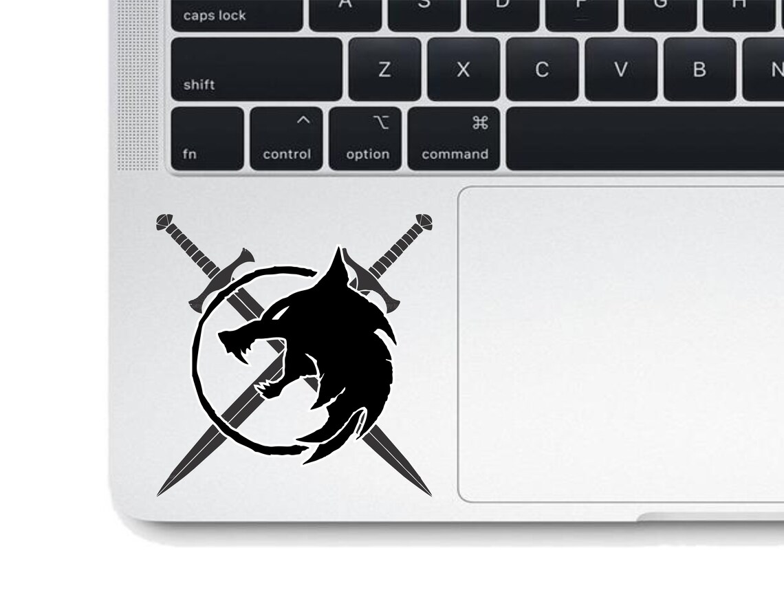 Witcher Inspired Crossed Swords Decal - Etsy