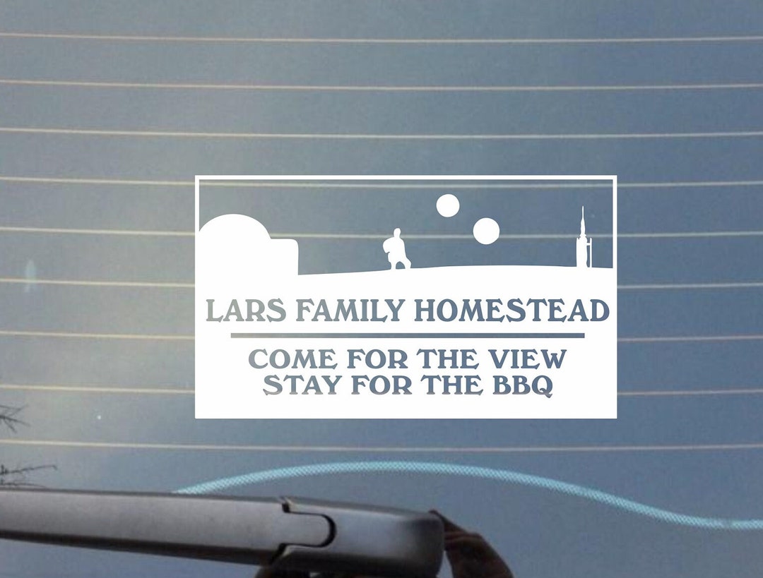 Lars Family Homestead - Decal/window Decal/laptop Decal/tumbler Decal ...