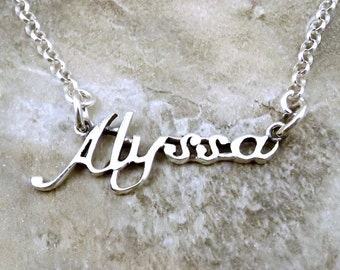Alyssa necklace | Etsy