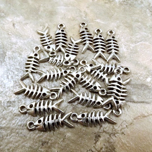 Fish Bone Beads - Etsy