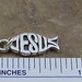 Sterling Silver jesus Fish Charm-fits European and - Etsy