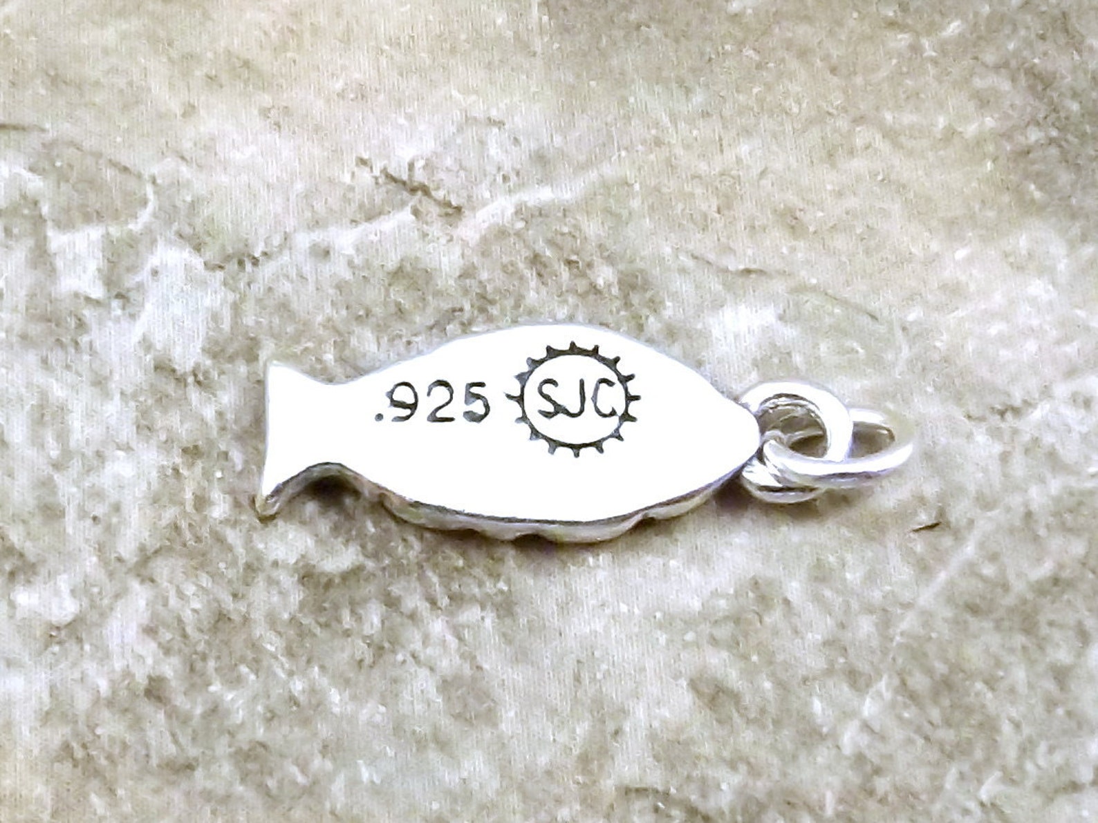 Sterling Silver jesus Fish Charm-fits European and - Etsy