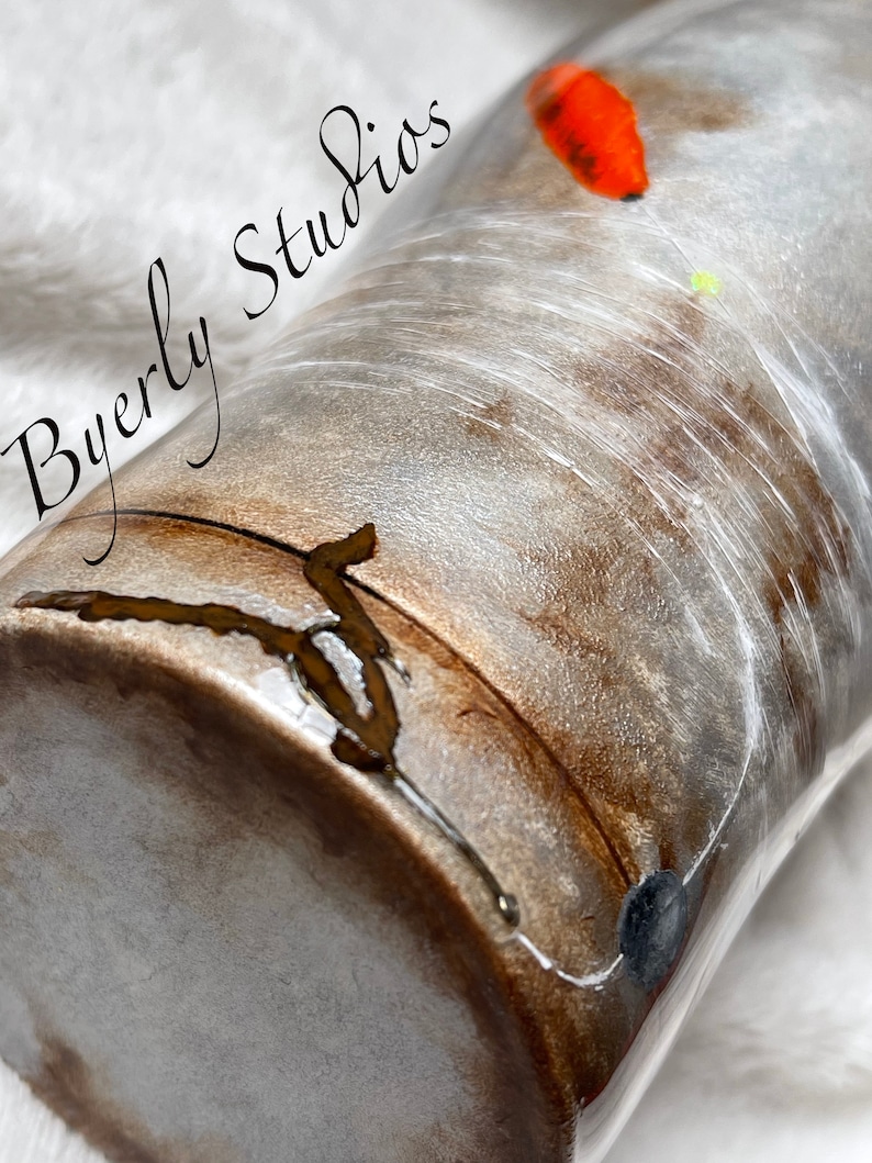 Cubo volteador de cebo de pesca, anzuelos y línea reales - Etsy España