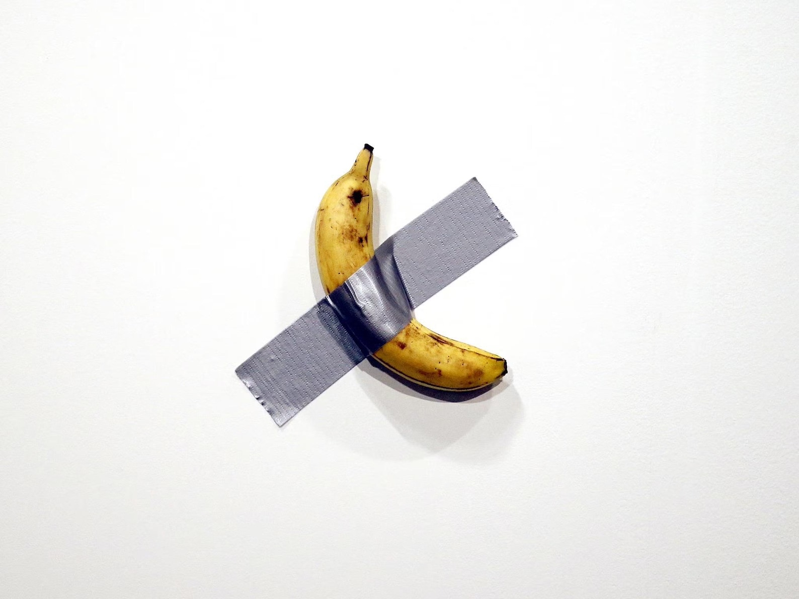 Everlasting Banana, Sculpt & Casted Ductaped Abstract Banana - Etsy