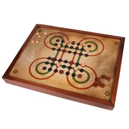 Surakarta Table Game Strategy Game Strategy Wood Board Game - Etsy