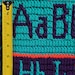 Large Mosaic Alphabet – Mosaic Crochet Digital Pattern (not a Physical ...