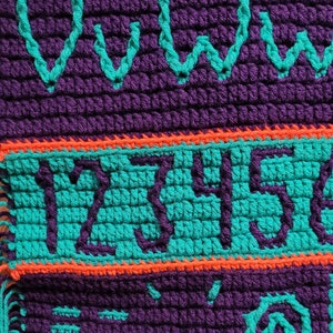 Large Mosaic Alphabet – Mosaic Crochet Digital Pattern (not a Physical ...