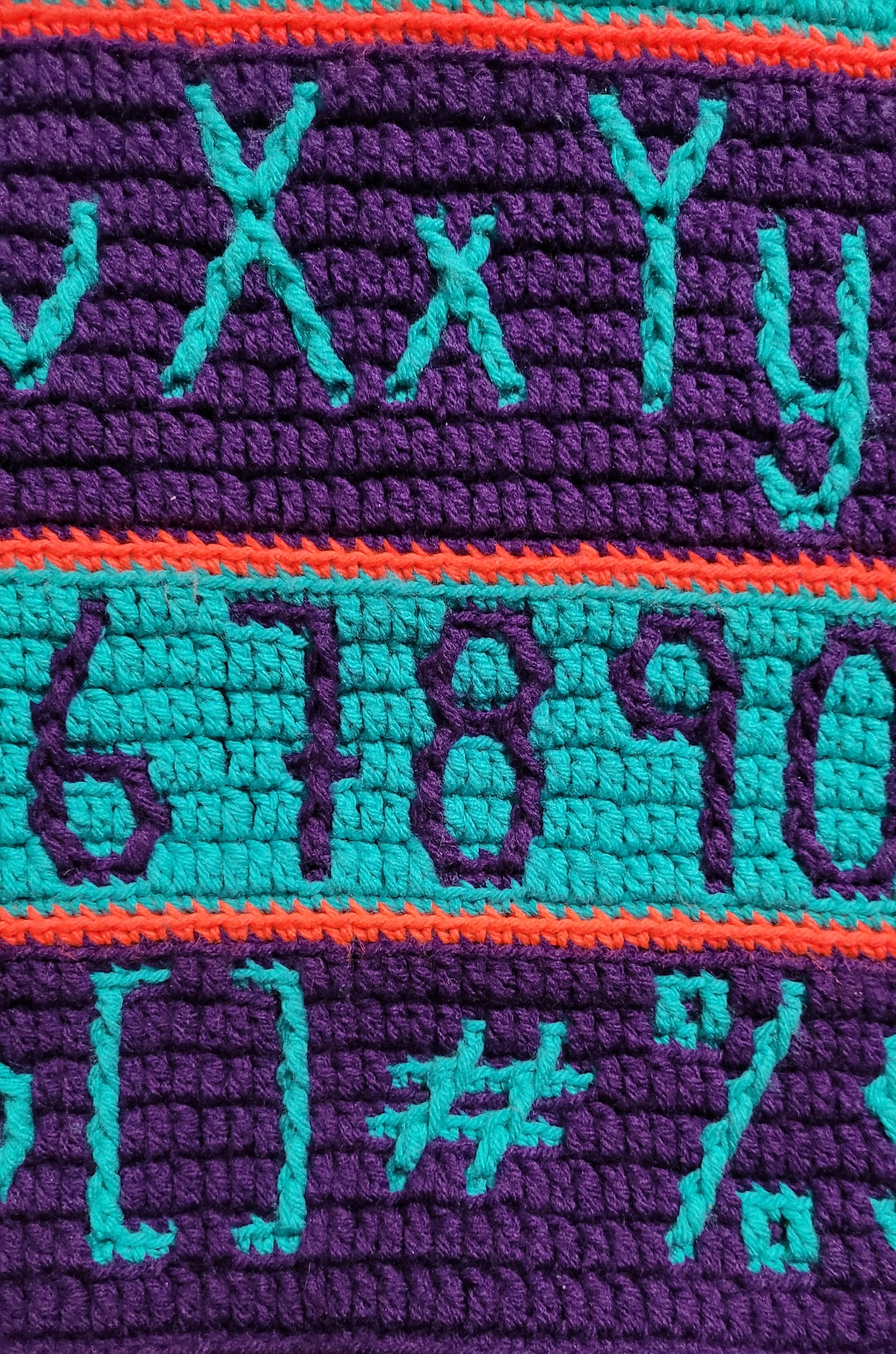 Large Mosaic Alphabet – Mosaic Crochet Digital Pattern (not a Physical ...