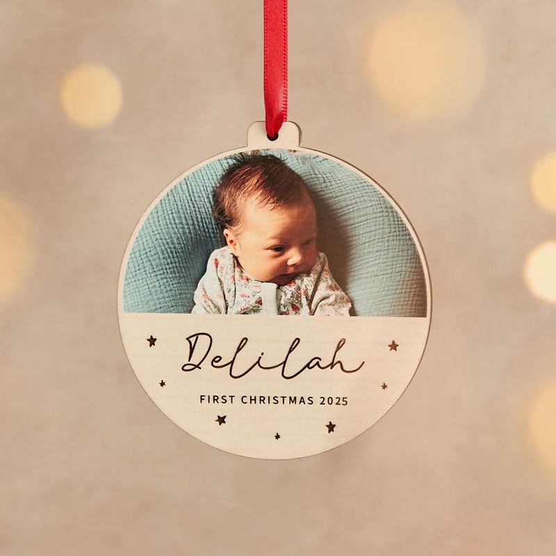 Picture Bauble Wooden - Etsy