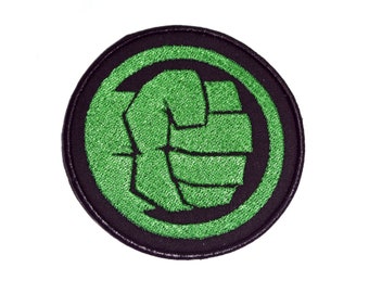 Hulk Superhero Iron on Sew on Patch Badge Embroidered - Etsy