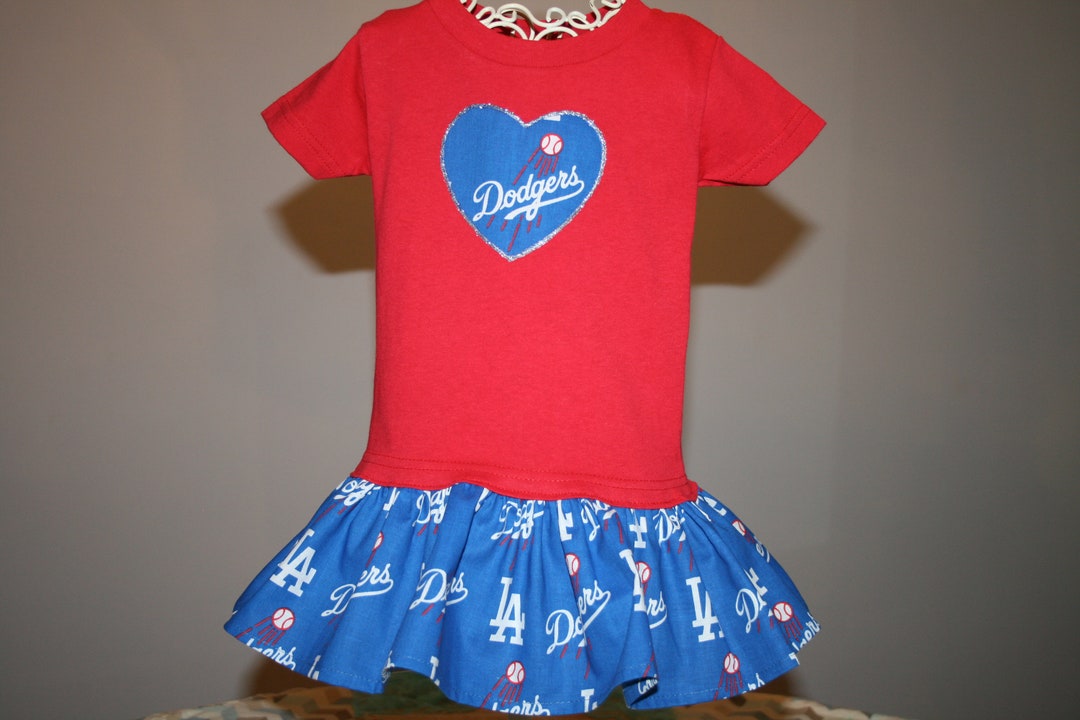 12 Mo. LA Dodgers Baseball Dress Infant Infants Toddler - Etsy