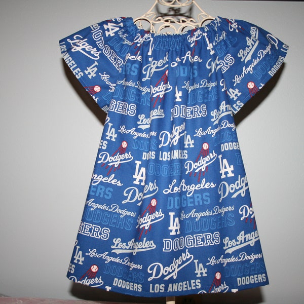 Dodgers Baby Girl Dress - Etsy