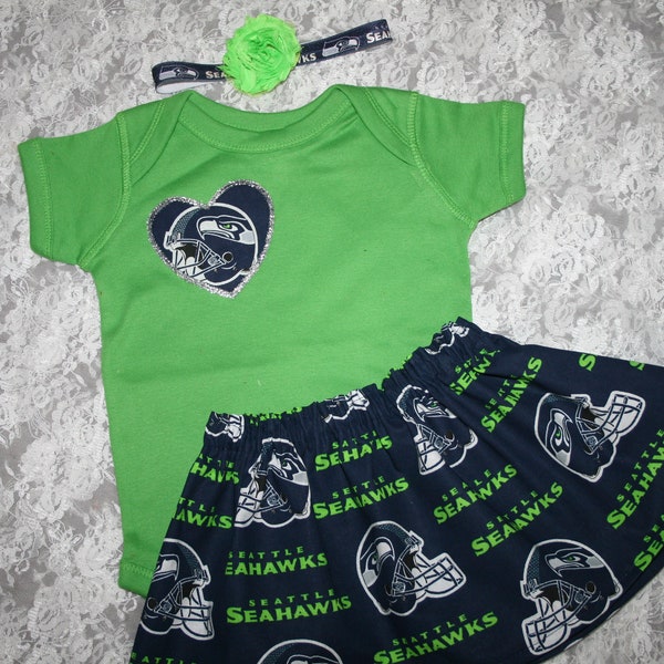 Seahawks Skirt - Etsy