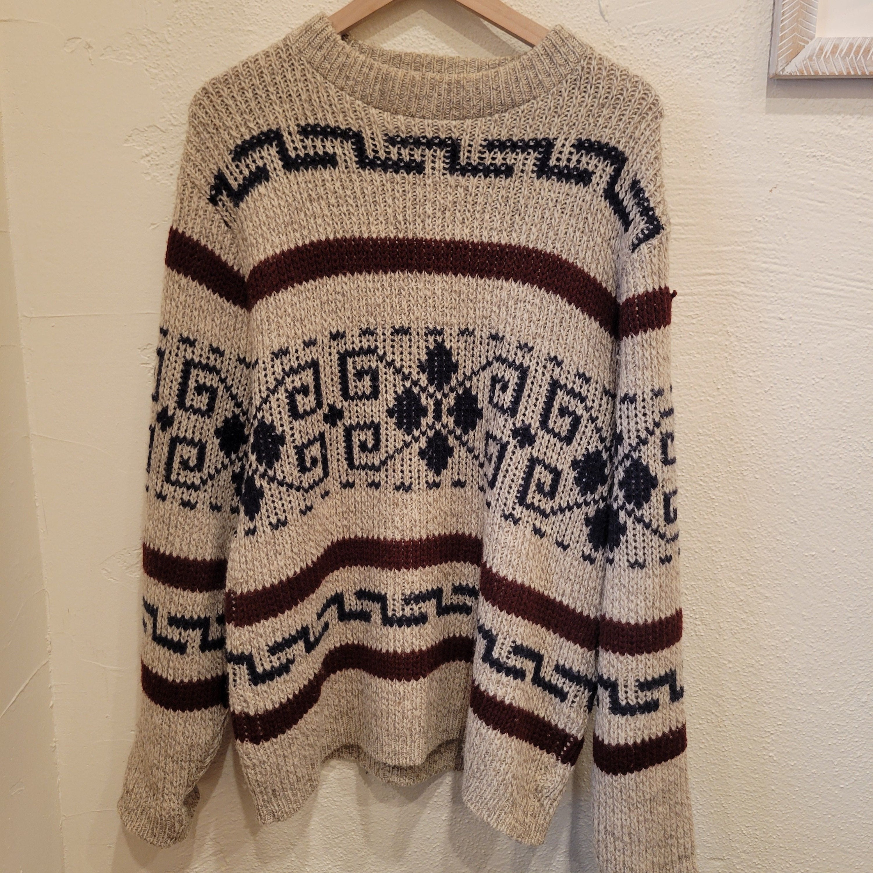 Vintage Pendleton High Grade Western Wear/ Big Lebowski dude Sweater ...
