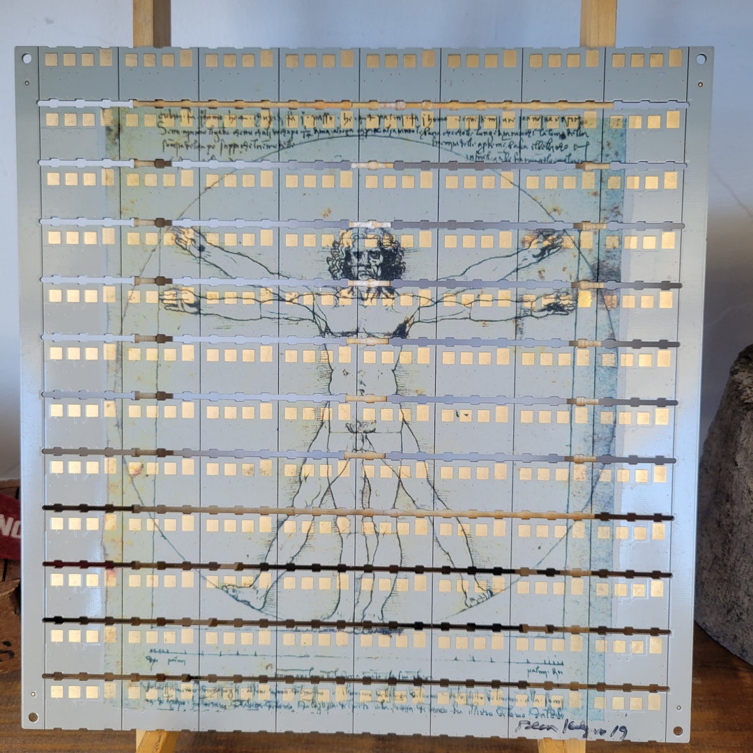 Virtue Man Wall Art/vintage Computer Circuit Board - Etsy