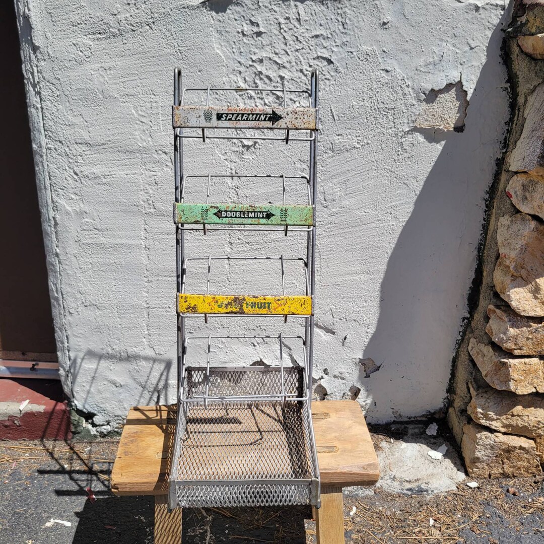 Vintage Gum Display/ Advertisements/general Store/wrigley's Gum/vintage ...