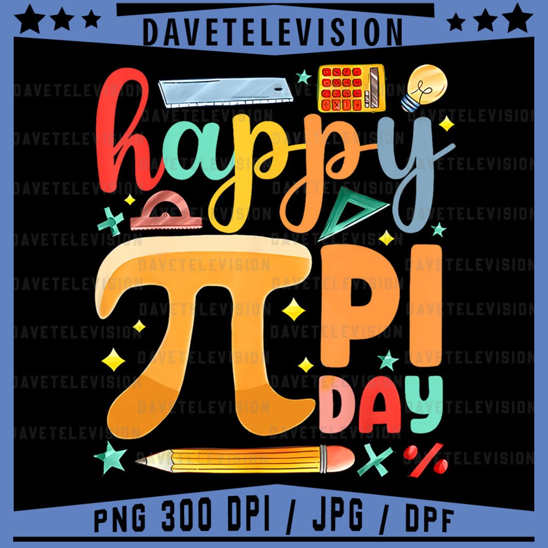 3.14 PI Day Pie Day Pi Symbol for Math Lovers and Kids Png, Happy Pi ...