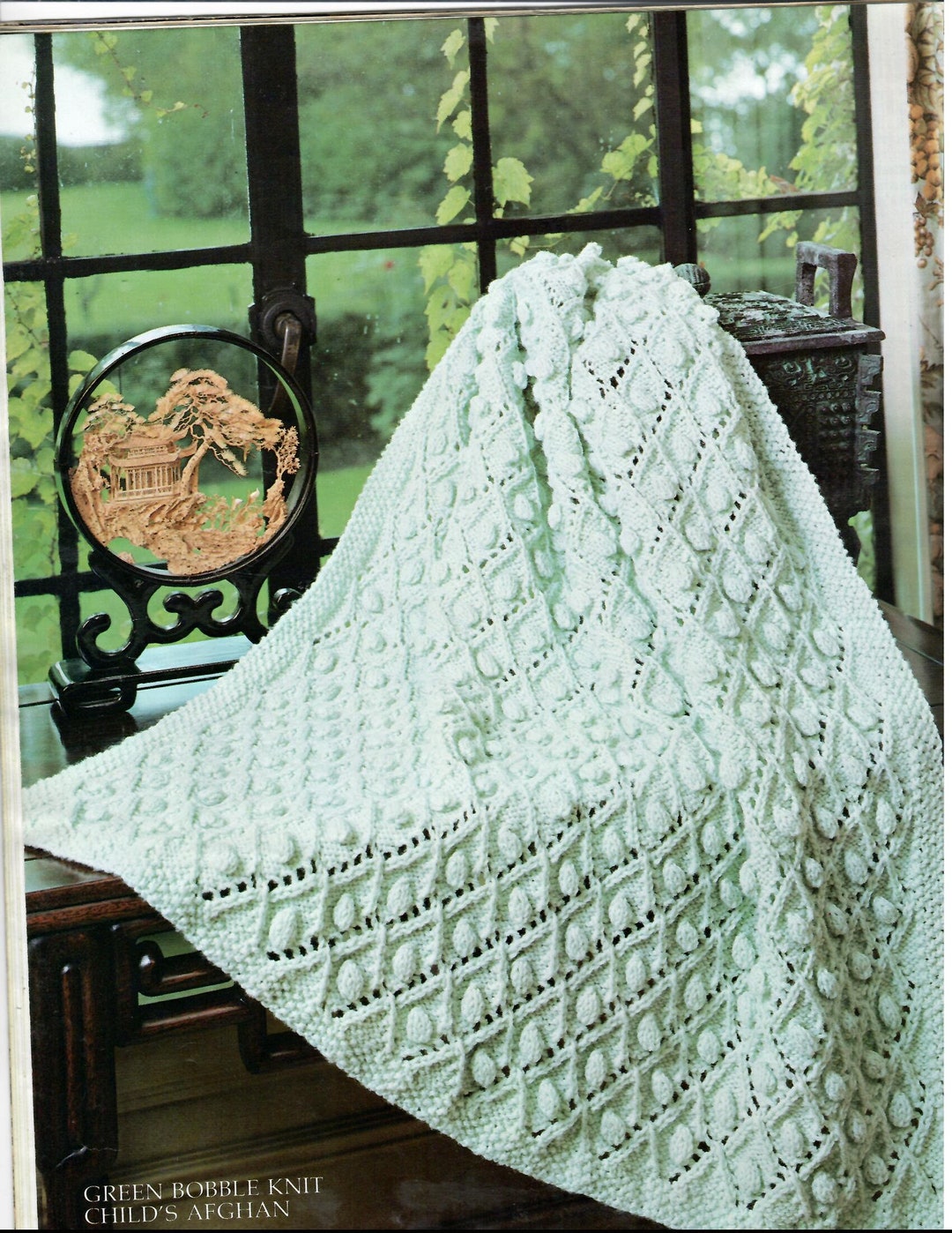Vintage Knit Afghan Patterns Afghan Patterns Design PDF Instant ...